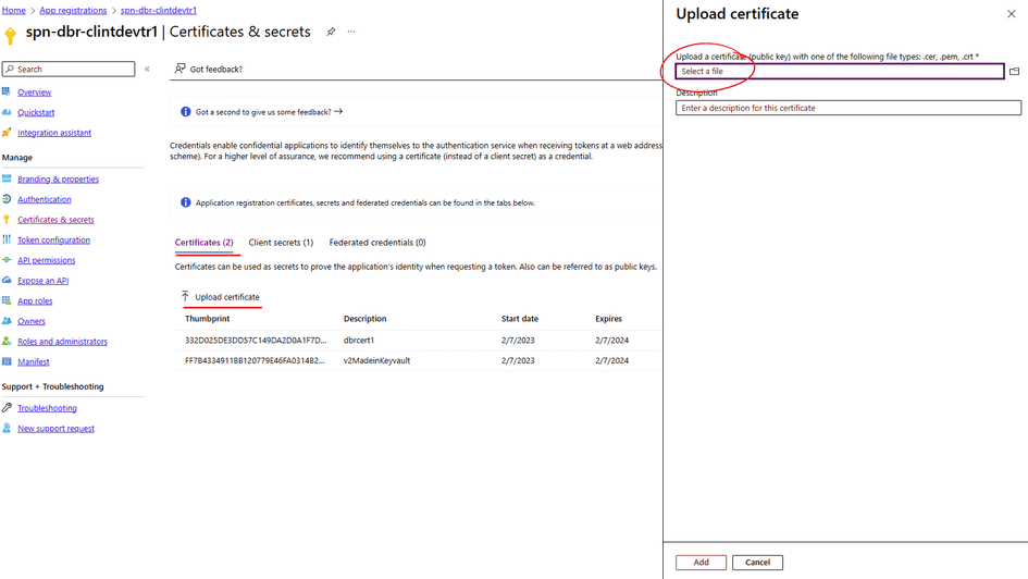 Using Certificates for Service Principals instead of Secrets | Rags to ...