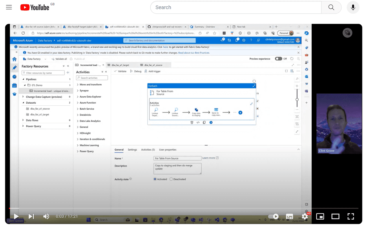 Incremental data load with Data Factory and Azure SQL Server | Rags to ...